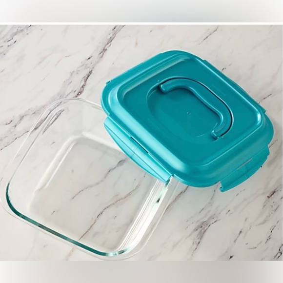 locknlock | Kitchen | Locknlock Glass Storage Container With Handle ...